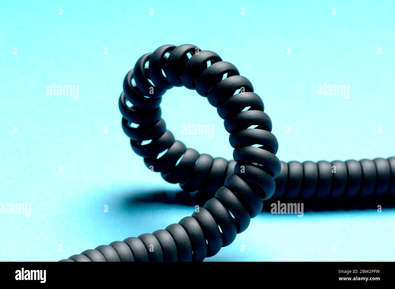 Coiled telephone hi-res stock photography and images - Alamy