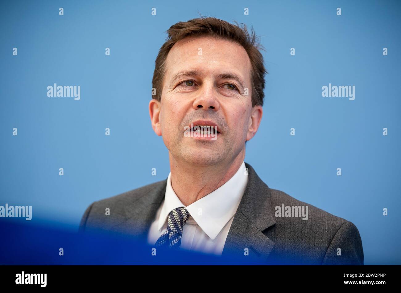 Berlin, Germany. 29th May, 2020. Steffen Seibert, spokesman of the ...