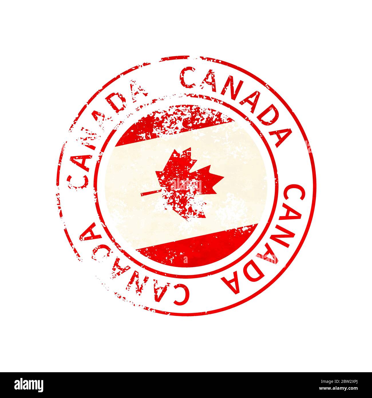 Canada customs sign Stock Vector Images - Alamy