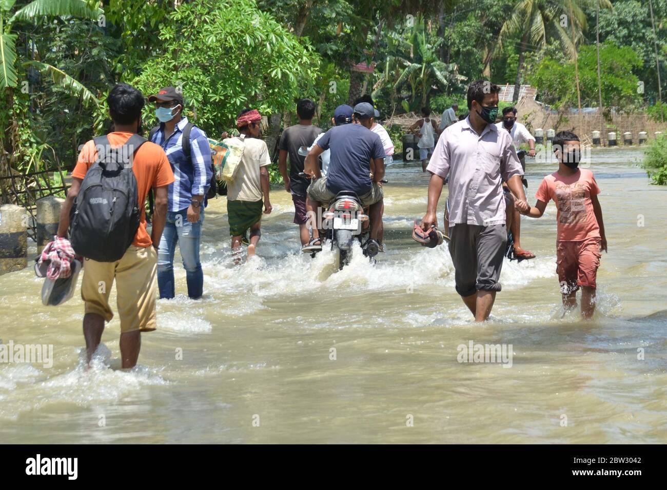 Majuli flood hi-res stock photography and images - Alamy
