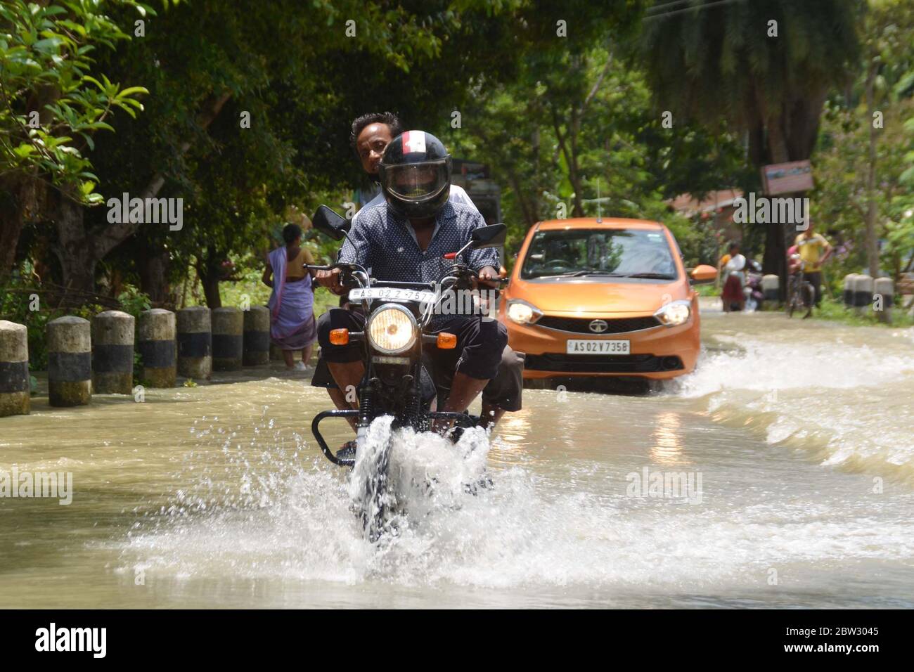 Majuli flood hi-res stock photography and images - Alamy