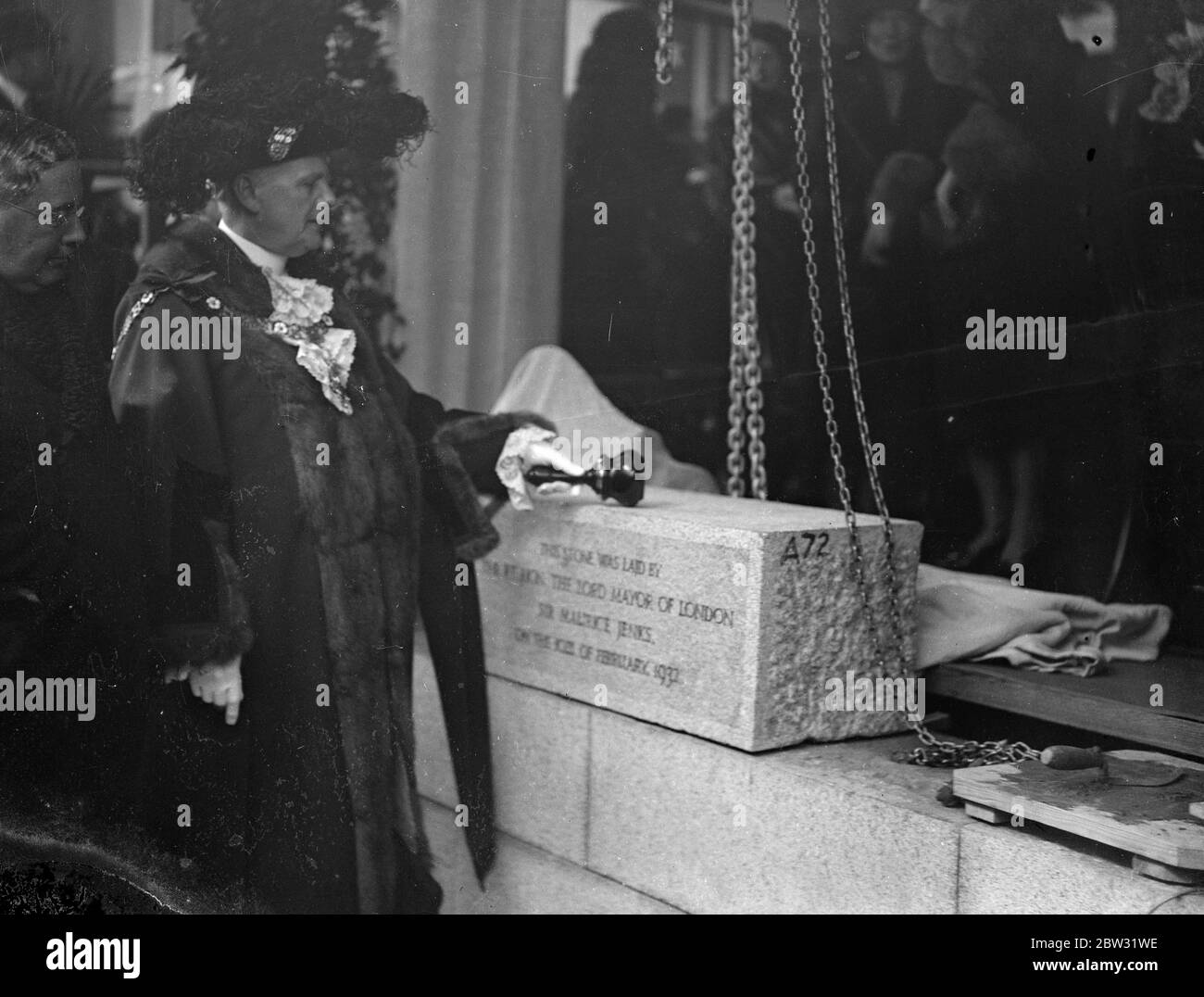 Lord Mayor lays foundation stone of Britain ' s greatest telephone ...