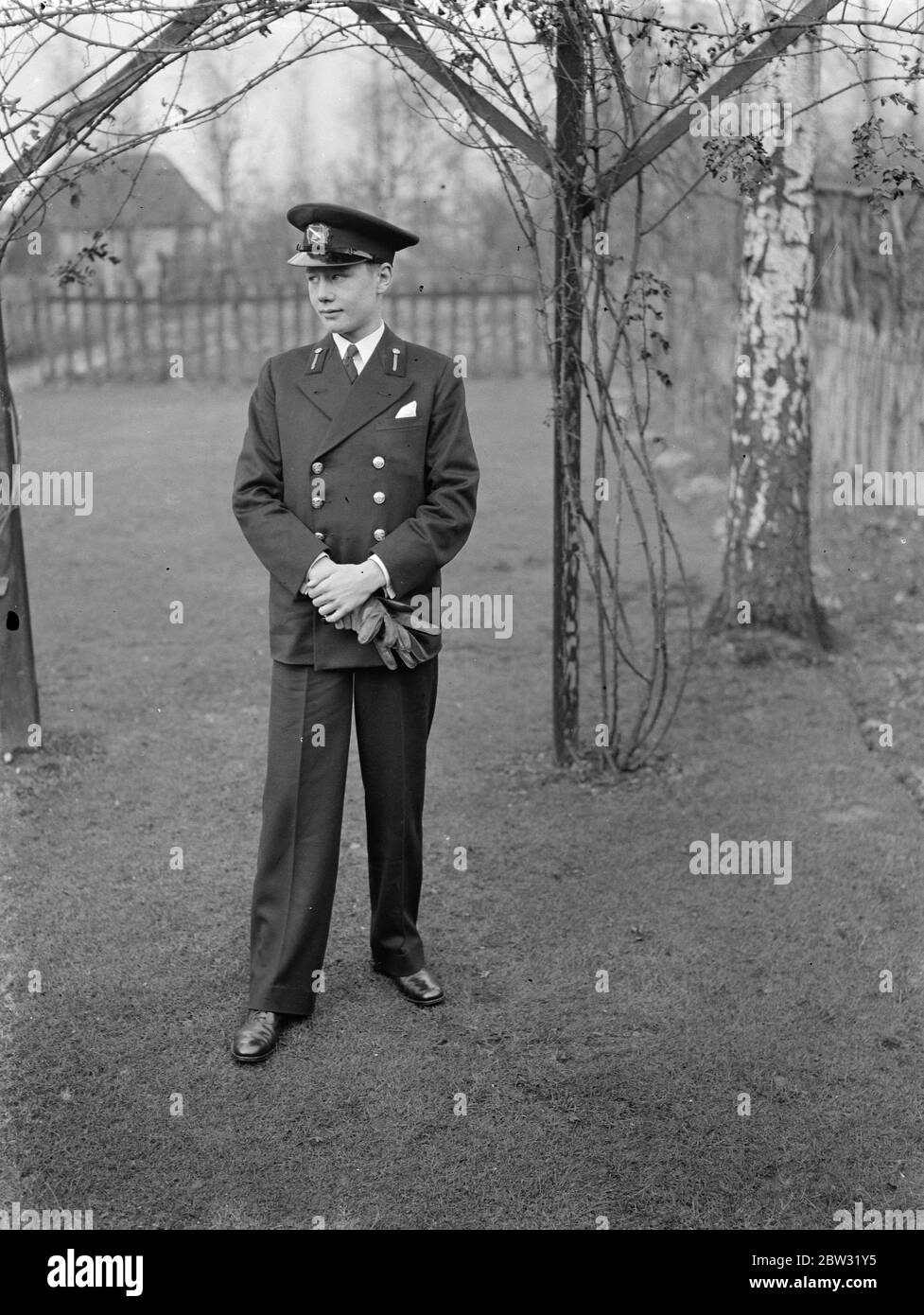 Bill Harris in uniform ?? . 8 January 1939 Stock Photo - Alamy