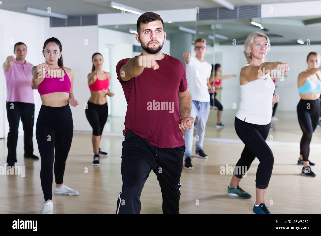 People different ages practice hi-res stock photography and images - Alamy