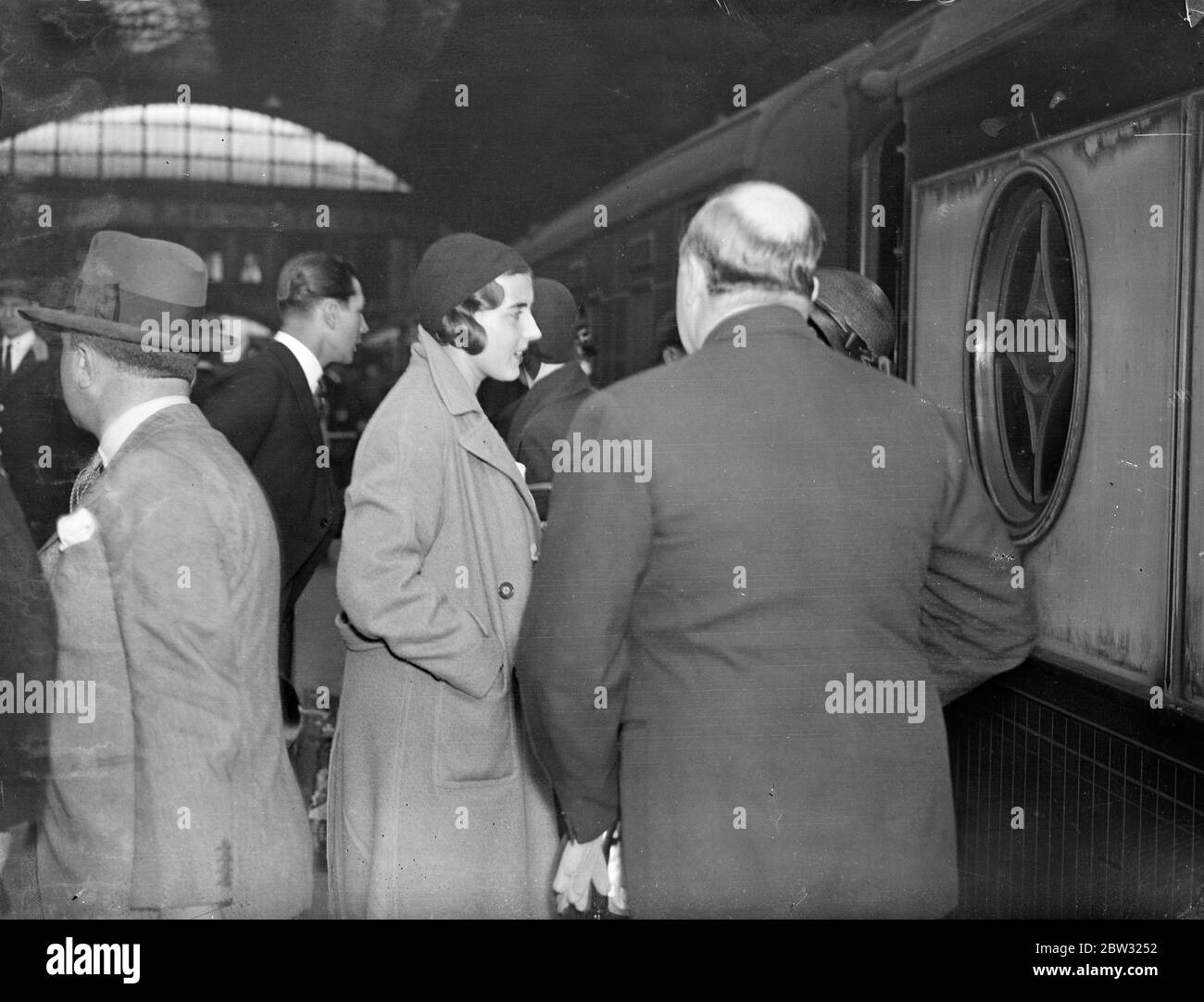 Princess Ingrid of Sweden arrives in London . Princess Ingrid of Sweden ...