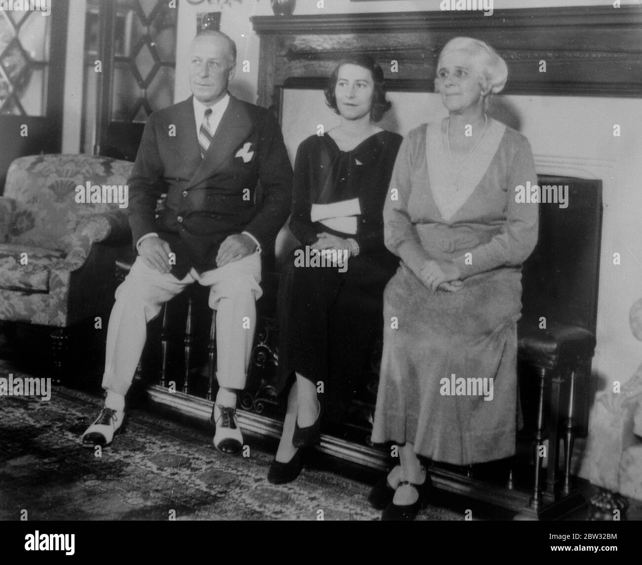 Kaye Don ' s wife and her parents . The first picture to reach this ...