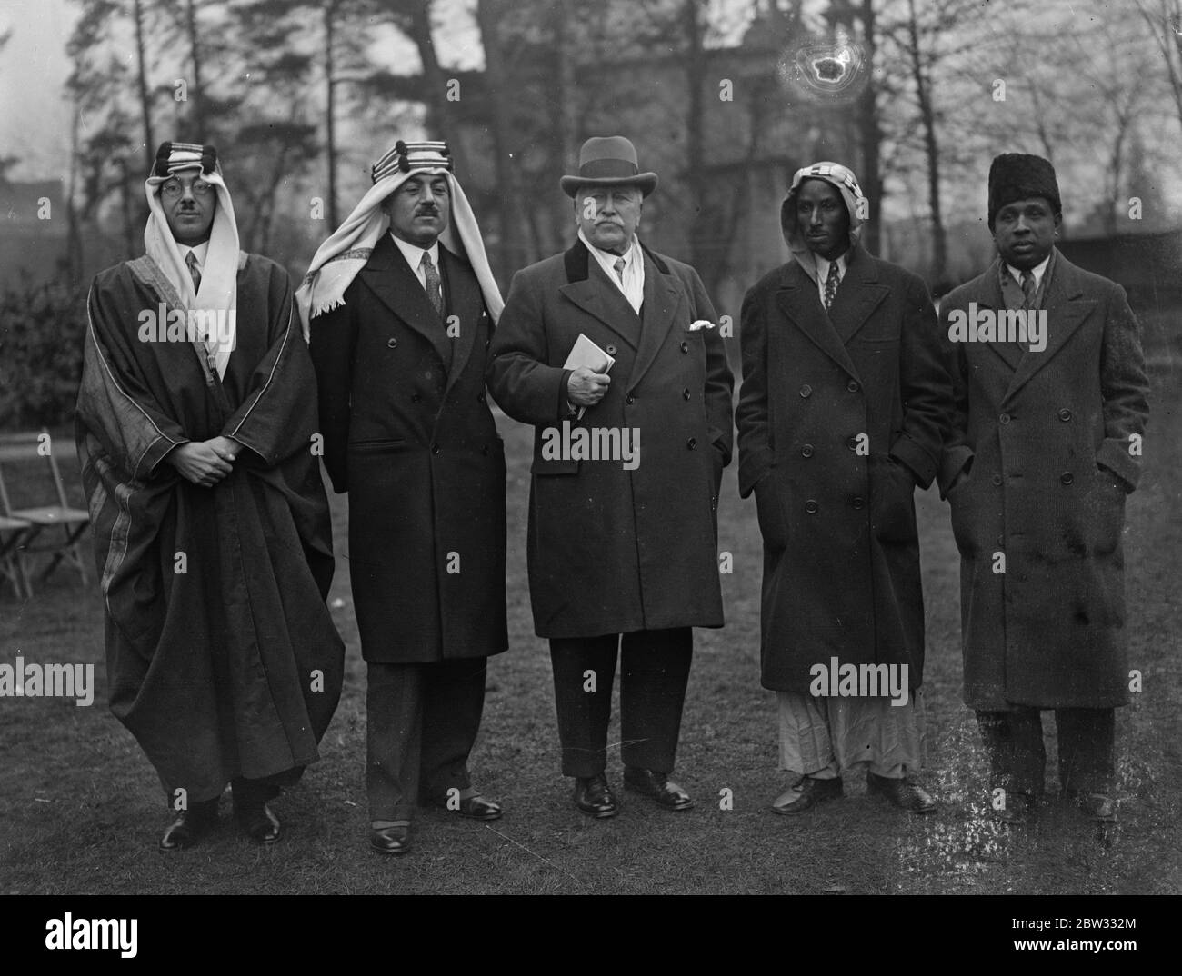 Mohammedans in England celebrate end of Ramadan Fast at Woking . The ...