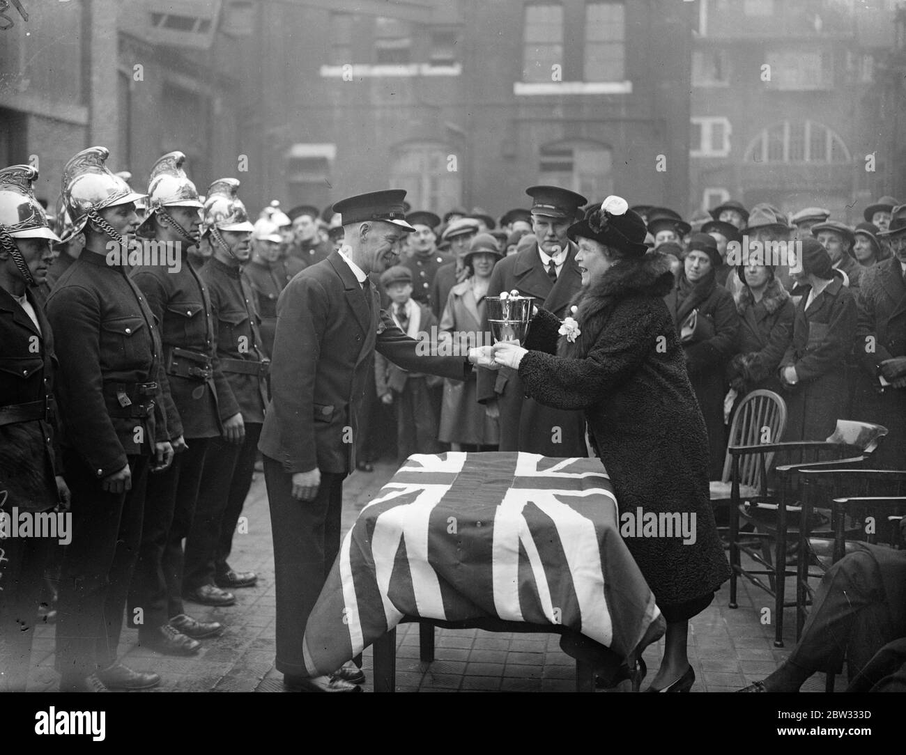 Headquarters brigade win London fire brigade competition at Southwark ...