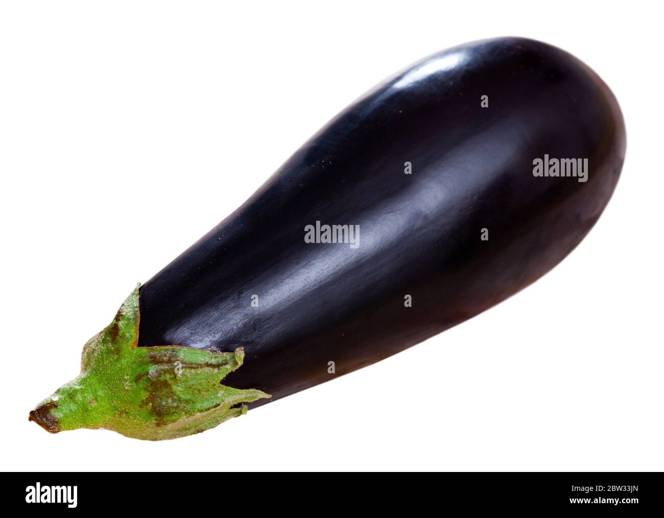 Vegetable ingredients for cooking, aubergine. Isolated over white ...