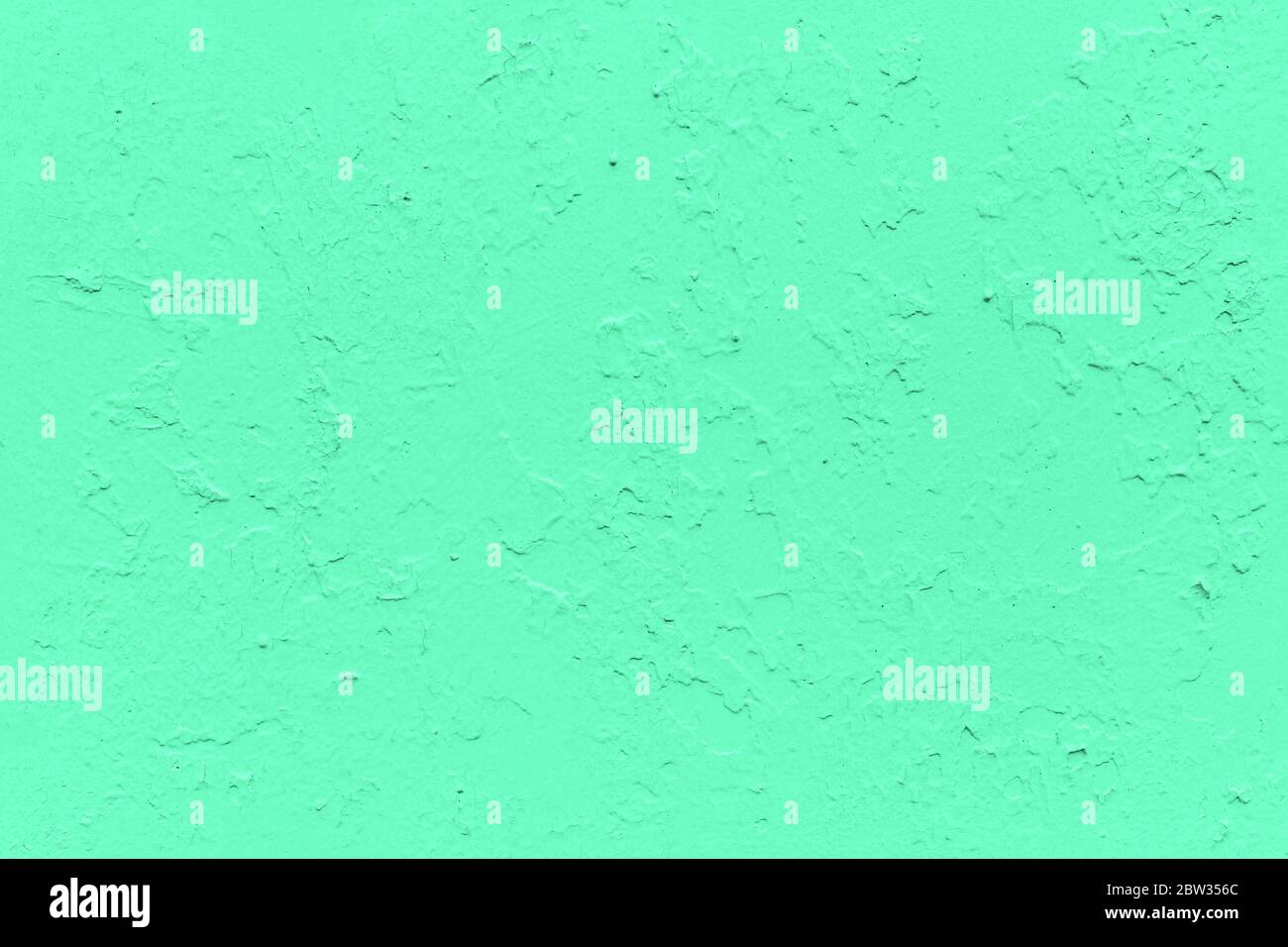 seamless texture of flat thick painted aqua menthe color surface under ...