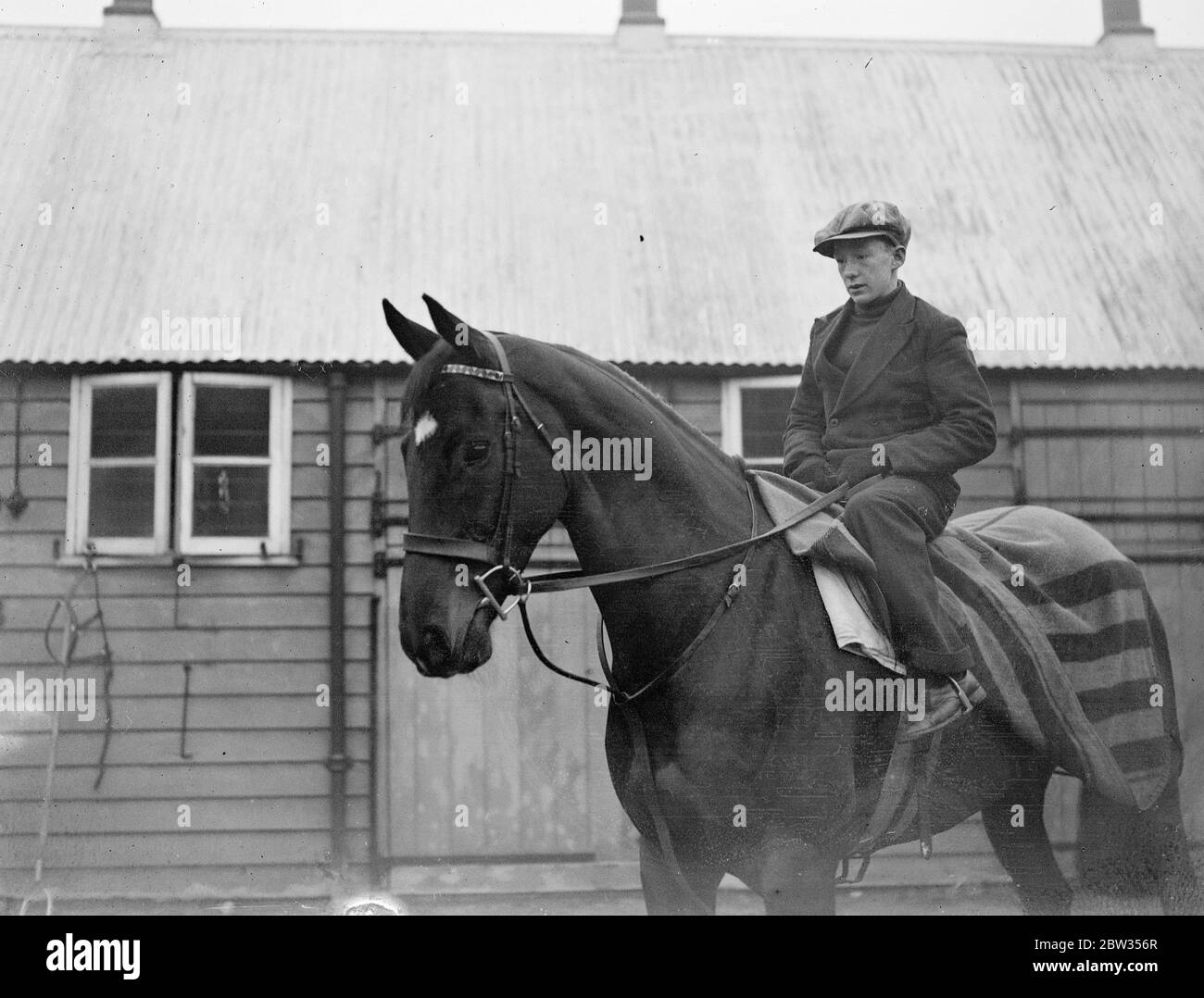 Dusty Food , Grand National candidate . February 1933 Stock Photo - Alamy