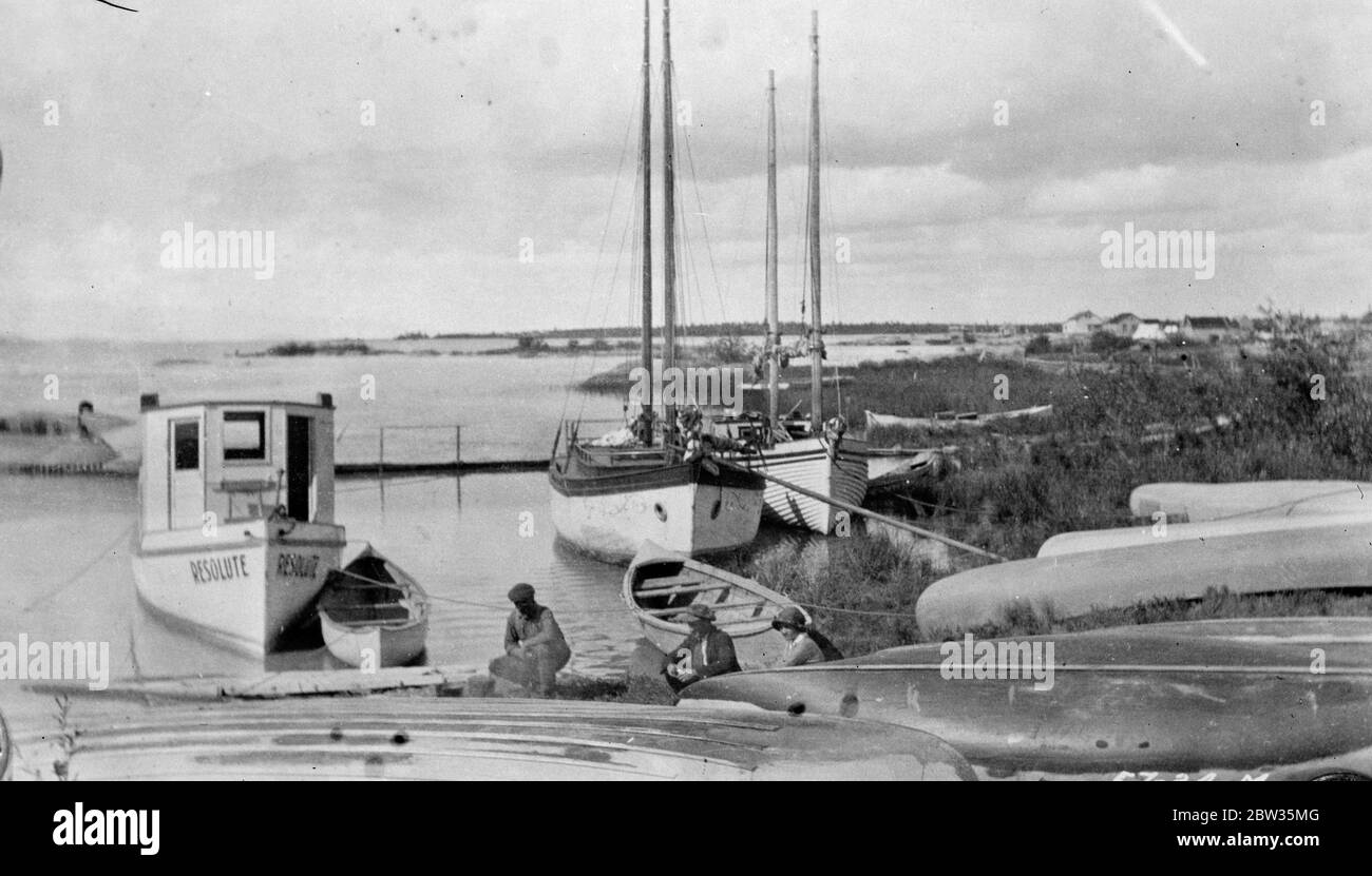 Aucher Fort Race , N W Territories . 11 March 1933 Stock Photo - Alamy