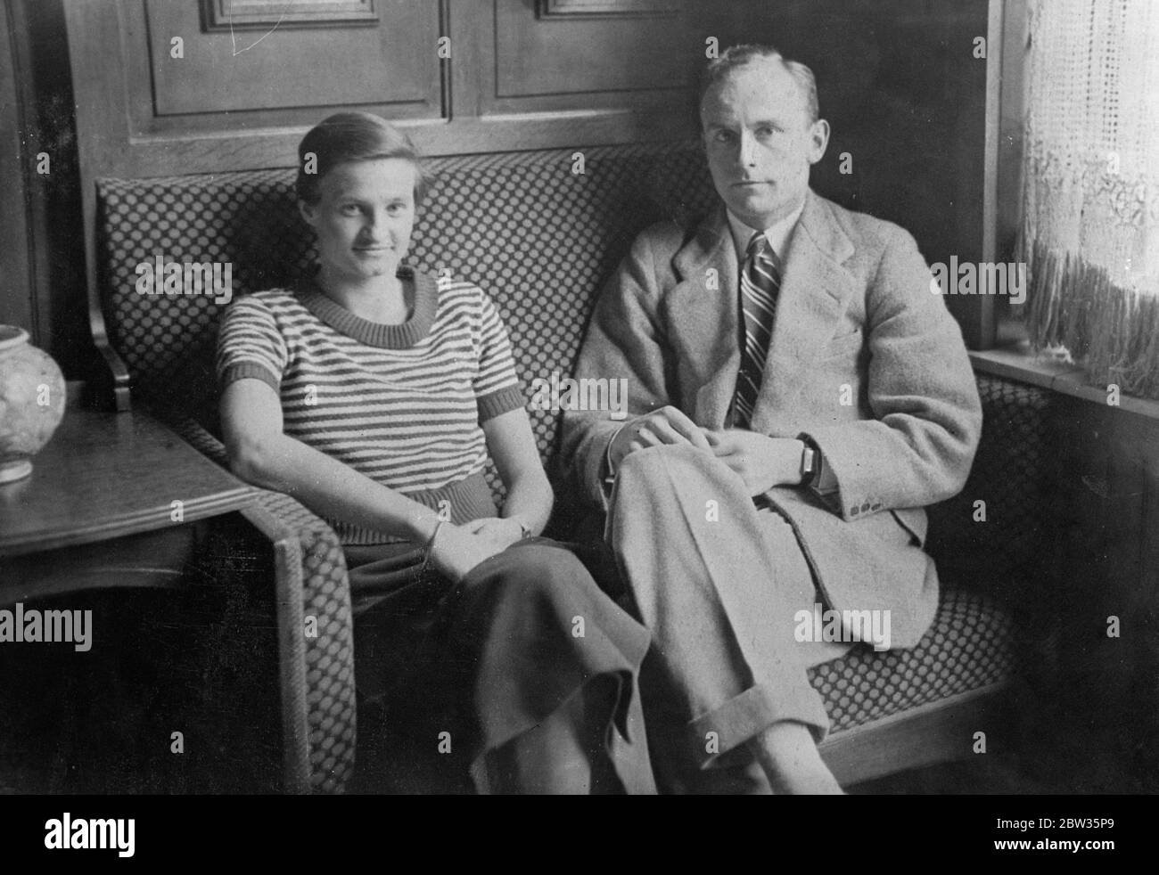 Famous Belgian tennis player engaged . Mlle Josane Sigart , one of ...