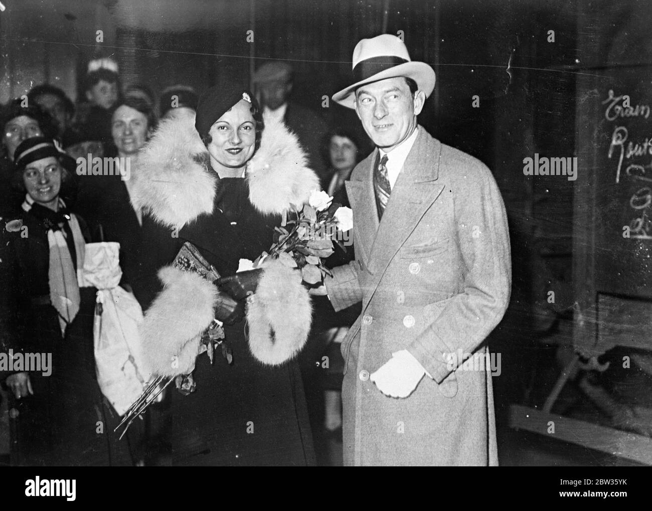 Mr James Walker , the former Mayor of New York , arrived in Paris from ...