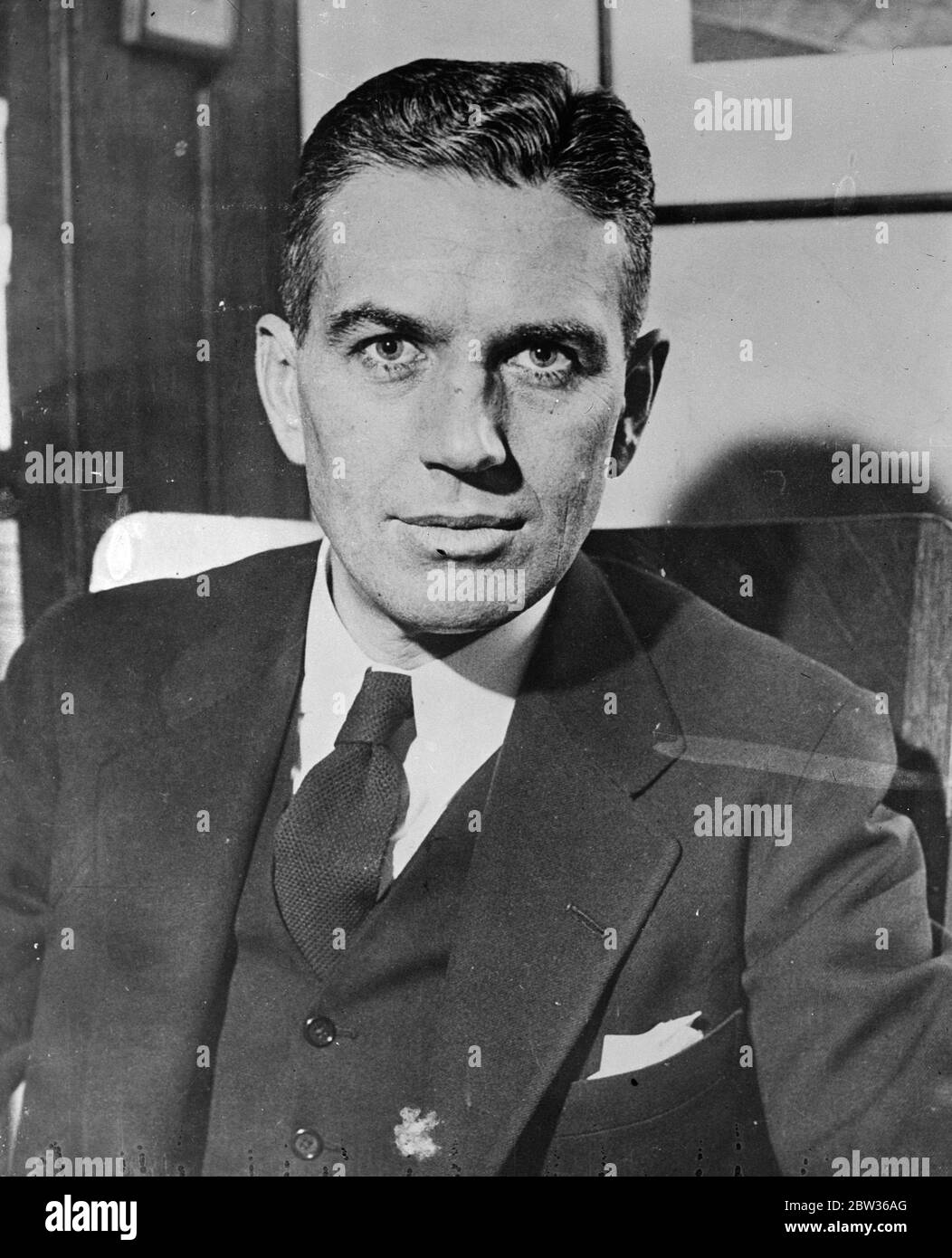 American economist Rexford ( Rex ) Tugwell June 1933 Stock Photo - Alamy