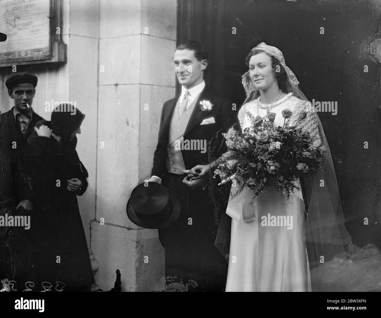Wedding of Mr Gerald Ellison takes place at St Georges Church , Hanover ...