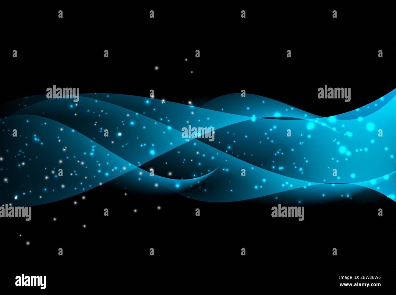 Abstract Colored Wave Card Set Background. Vector Illustration Stock ...