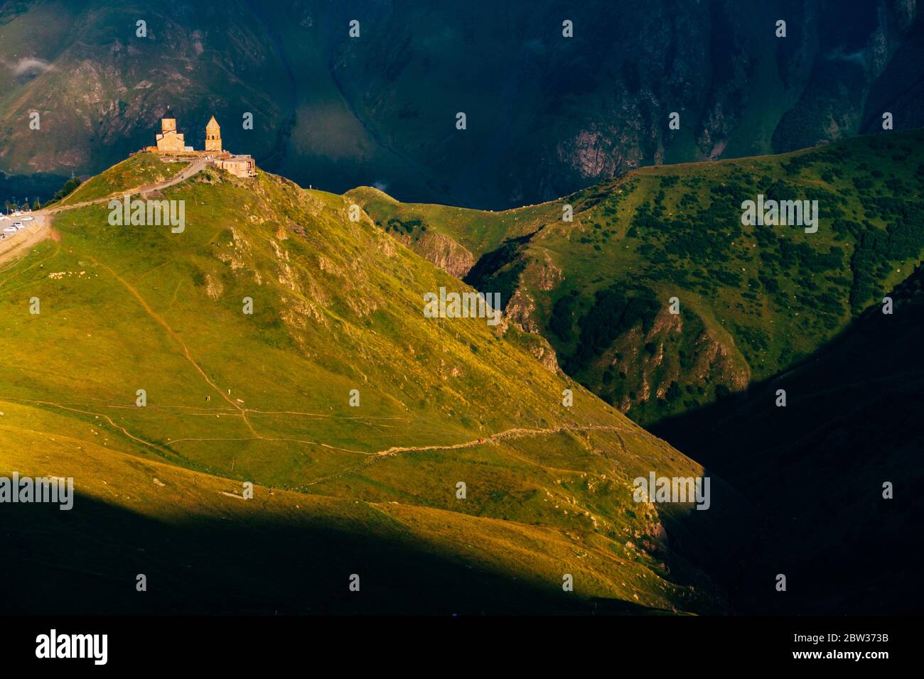 Holy gergeti trinity hi-res stock photography and images - Alamy