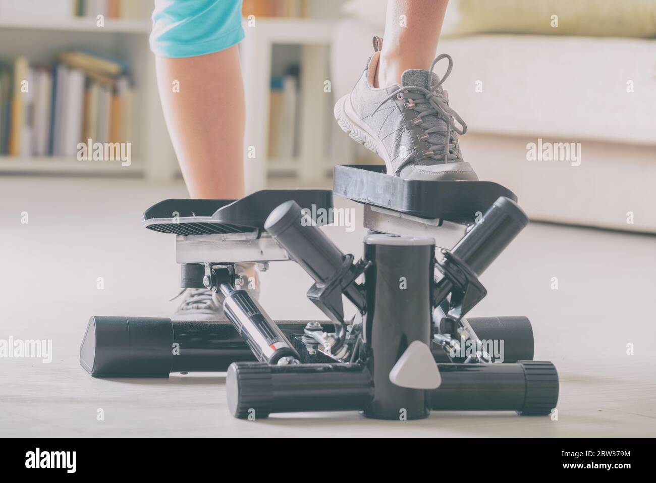 Girl doing pilates exercises hi-res stock photography and images - Alamy