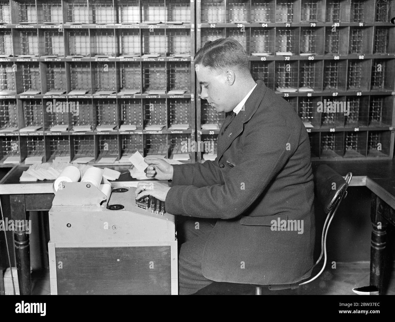 Letter receptacle Black and White Stock Photos & Images - Alamy