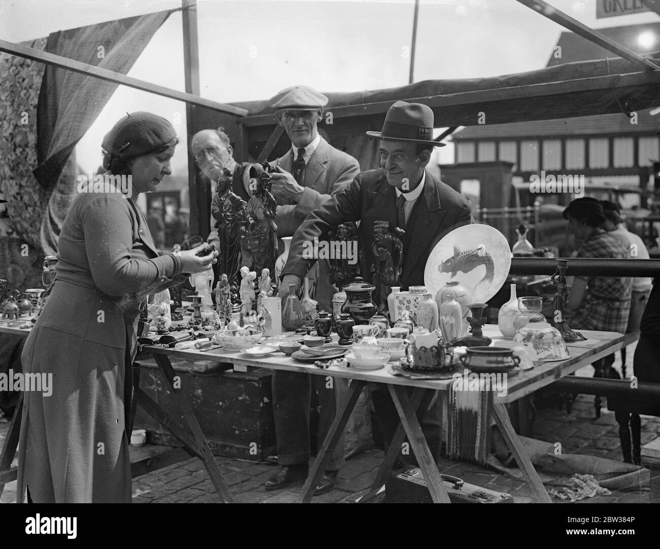 Princess Royal goes shopping at Caledonian market . The Princess Royal ...