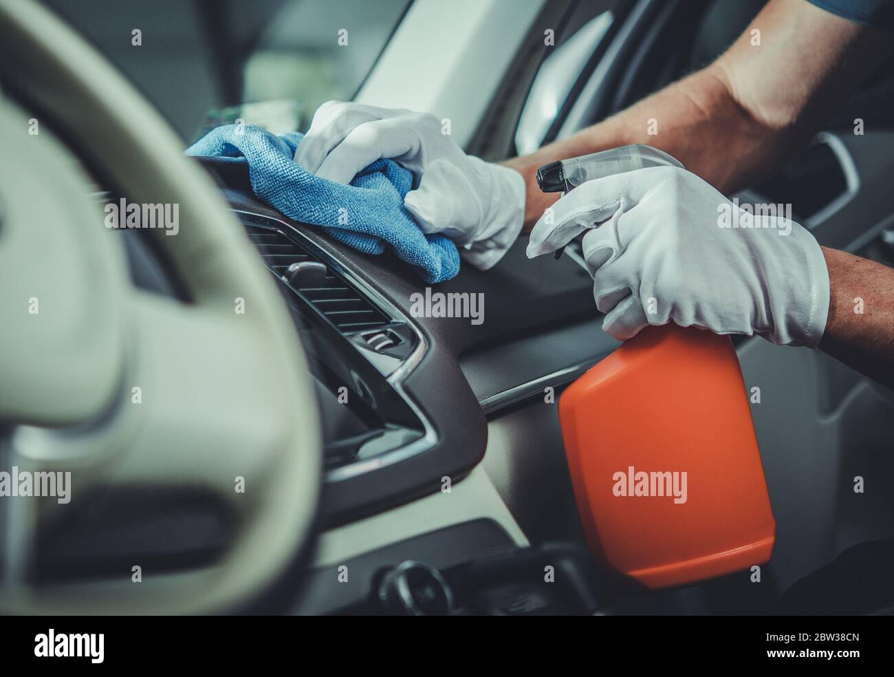 Transportation Industry. Car Interior Cleaning and Maintenance Using ...