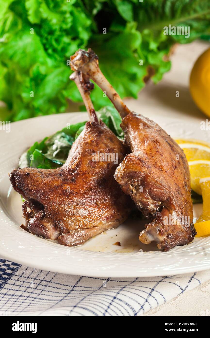 Orange legs of duck hi-res stock photography and images - Alamy