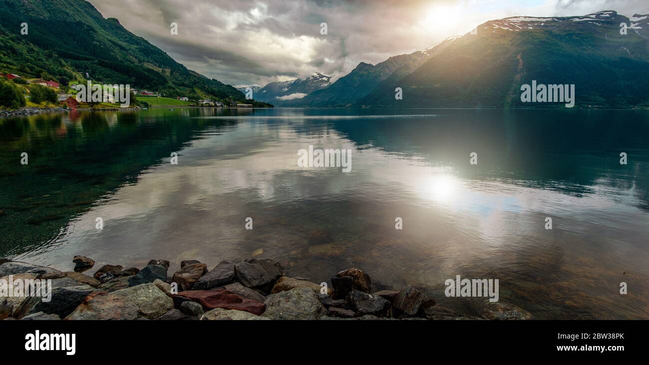 Scandinavian scenery hi-res stock photography and images - Alamy