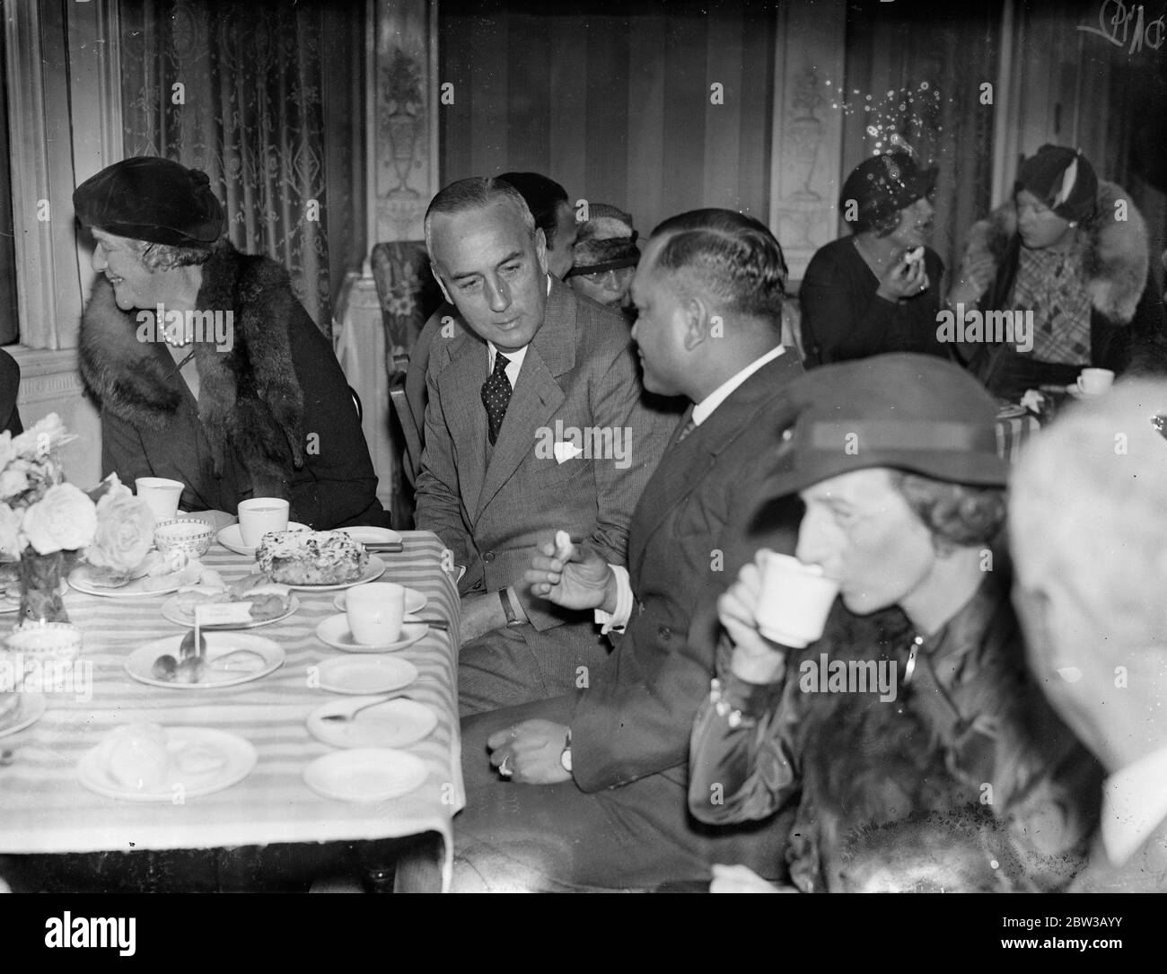 Sir Shenton Thomas , the new Governor of British Malaya , attends ...
