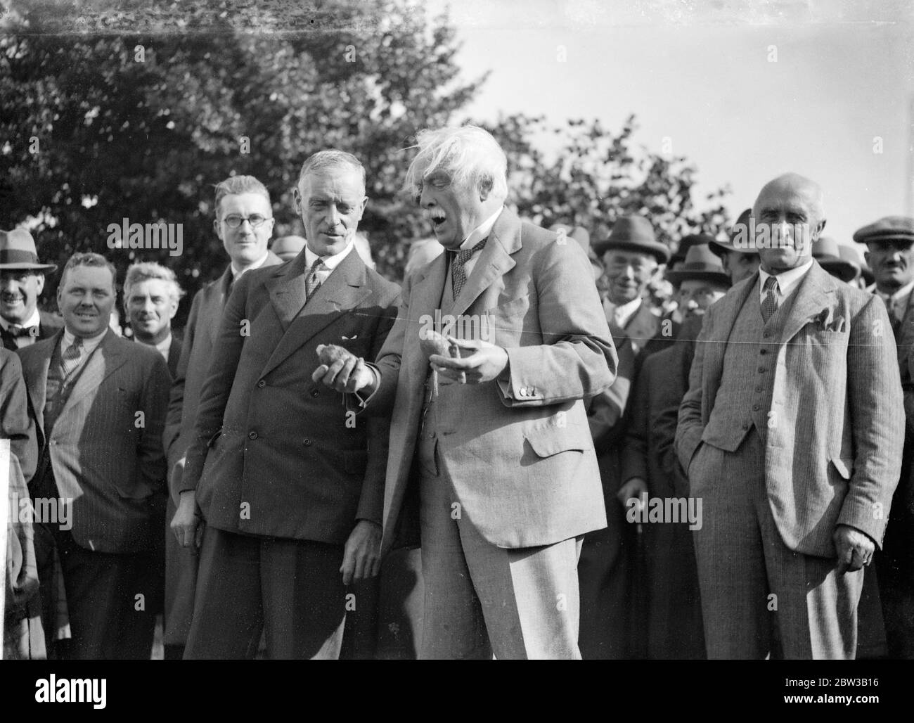 Mr David Lloyd George , former wartime Premier and now gentleman farmer ...