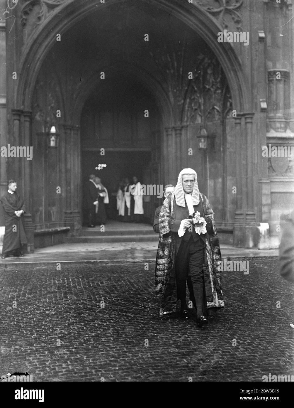 The Lord Chancellor , Lord Sankey . October 1934 Stock Photo - Alamy
