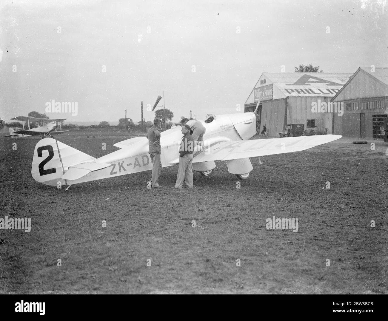 Air new zealand plane hi-res stock photography and images - Alamy