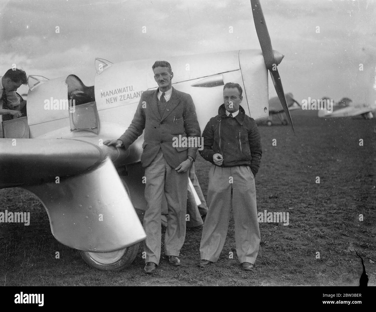 Airshow 1930s Black and White Stock Photos & Images - Alamy