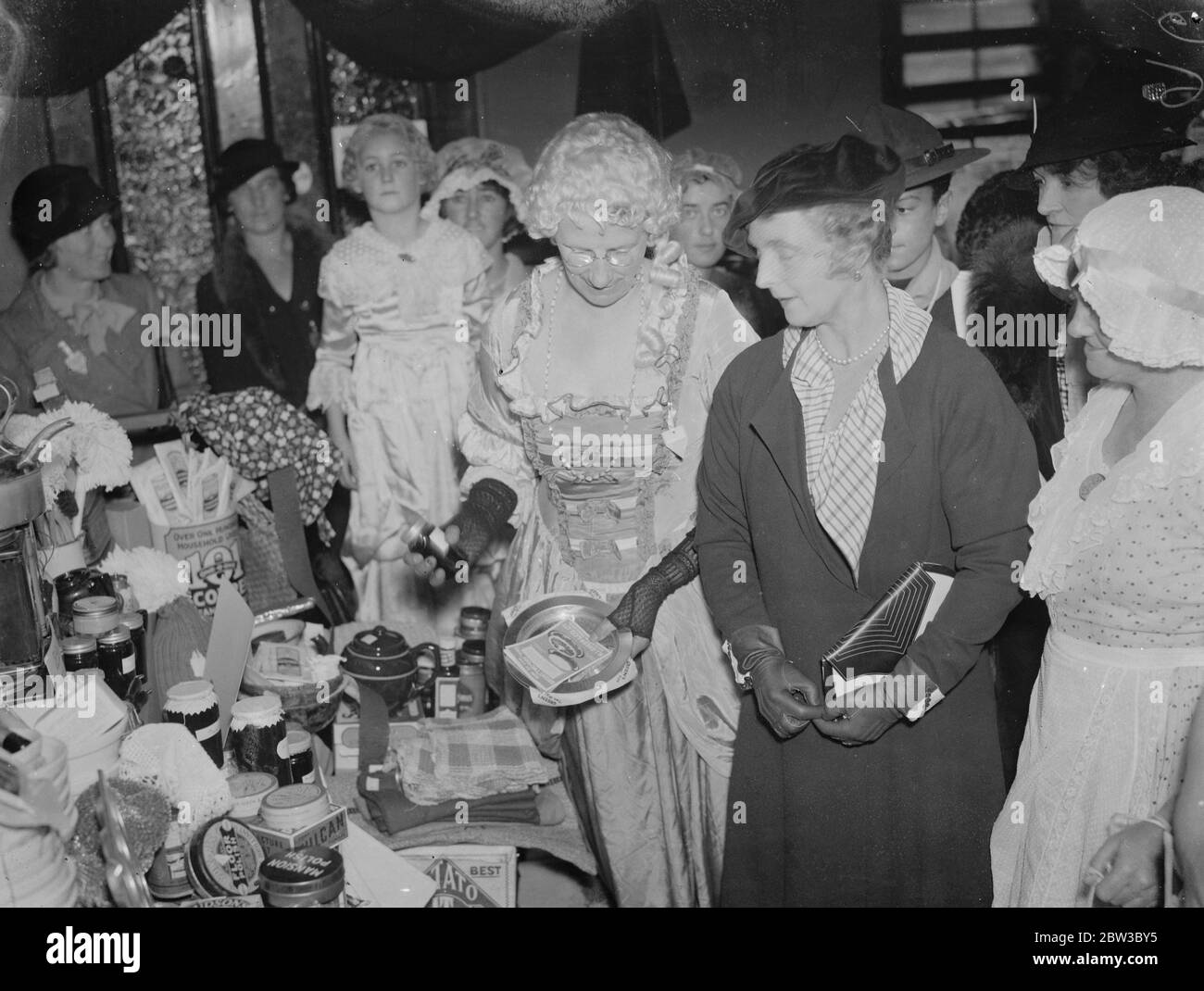Princess Alice opens the Georgian Bazaar . 20 October 1934 Stock Photo ...