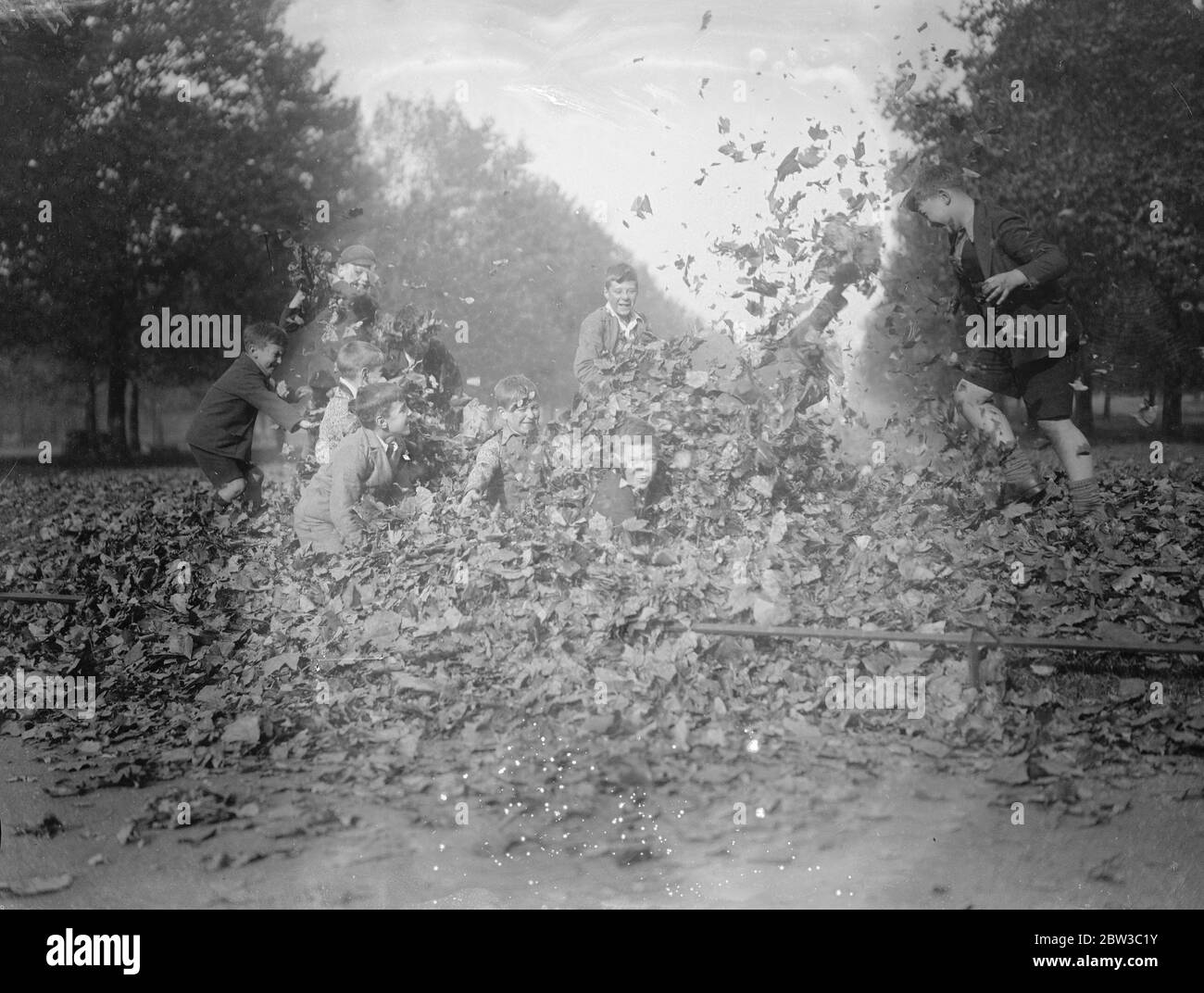 Children playing dead Black and White Stock Photos & Images - Alamy