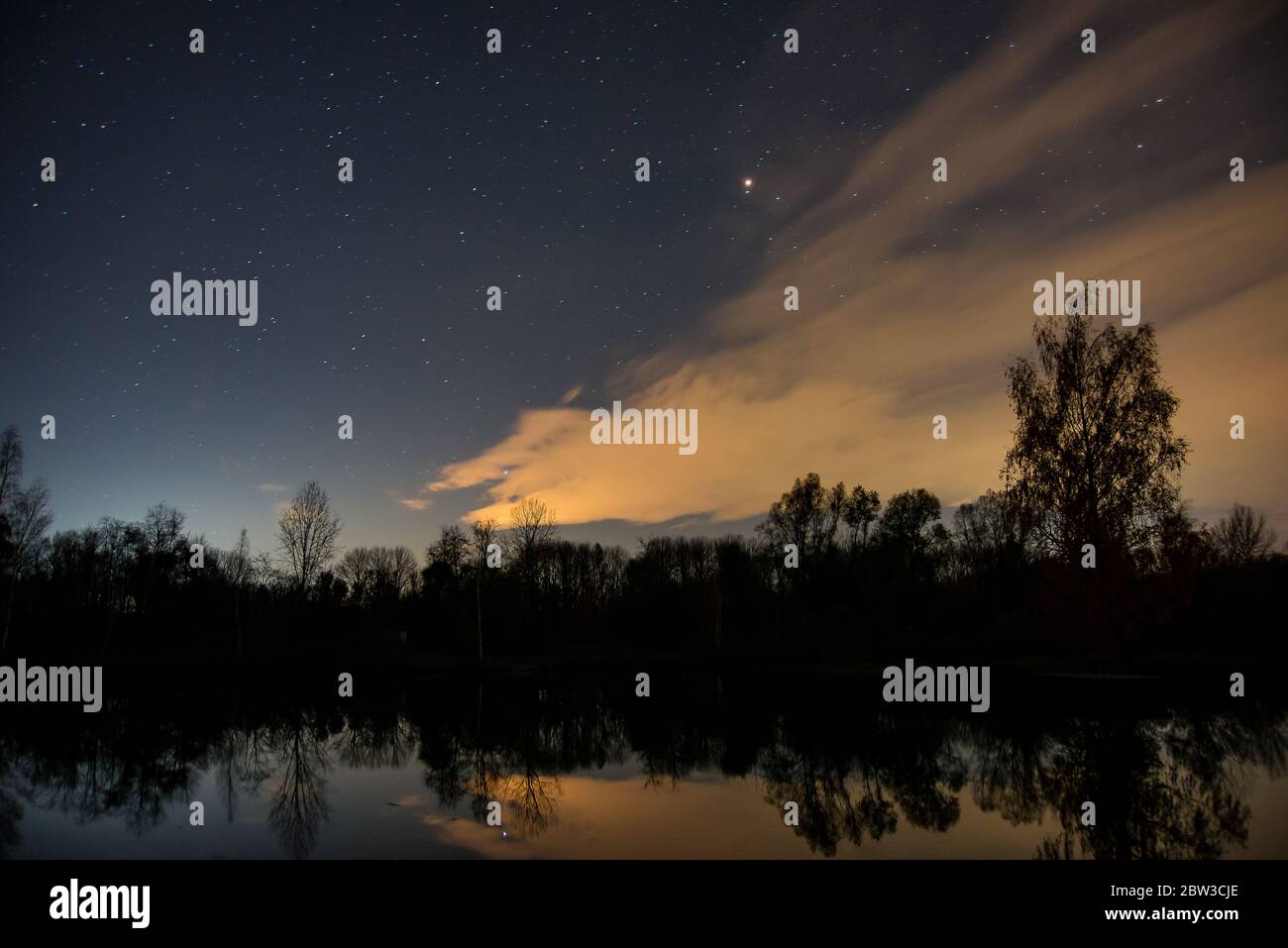 Mars Surface At Night
