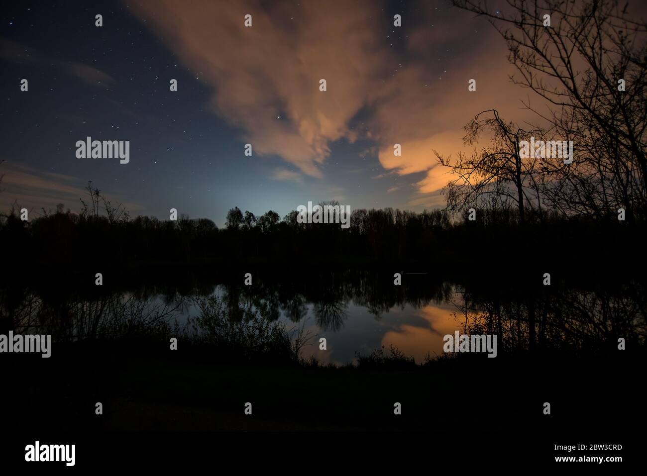 Mars Surface At Night