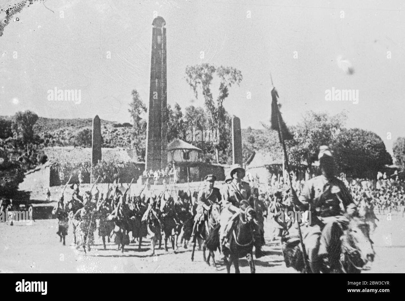 Ethiopian soldiers 1930s hi-res stock photography and images - Alamy