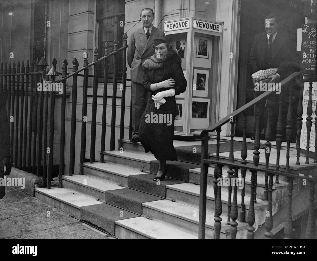 Lady Alice Scott photographed in her wedding gown . Lady Alice Scott ...