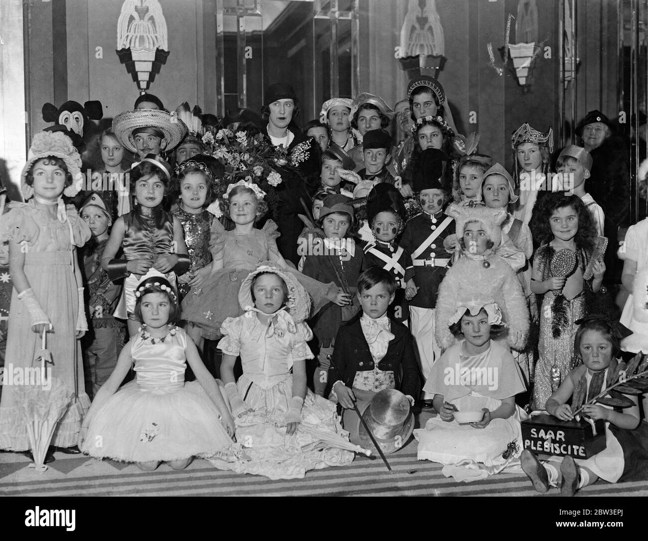 A Peter Pan party at Claridges Hotel , London . The Marchioness of ...