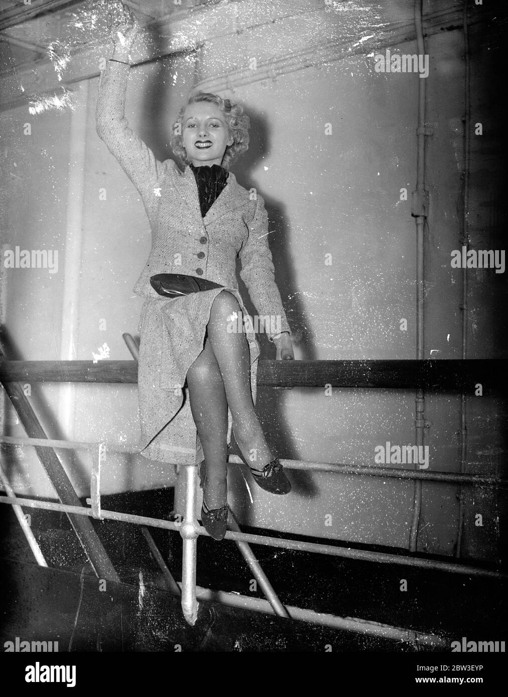 Britains ' Vest pocket Venus ' home , to compete against American and ...