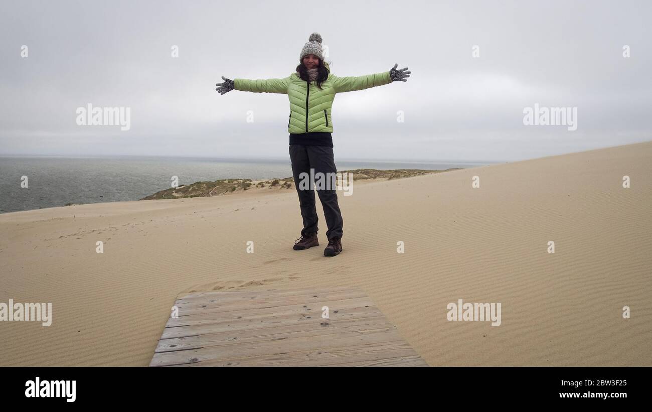 Sand spit dune dunes hi-res stock photography and images - Alamy