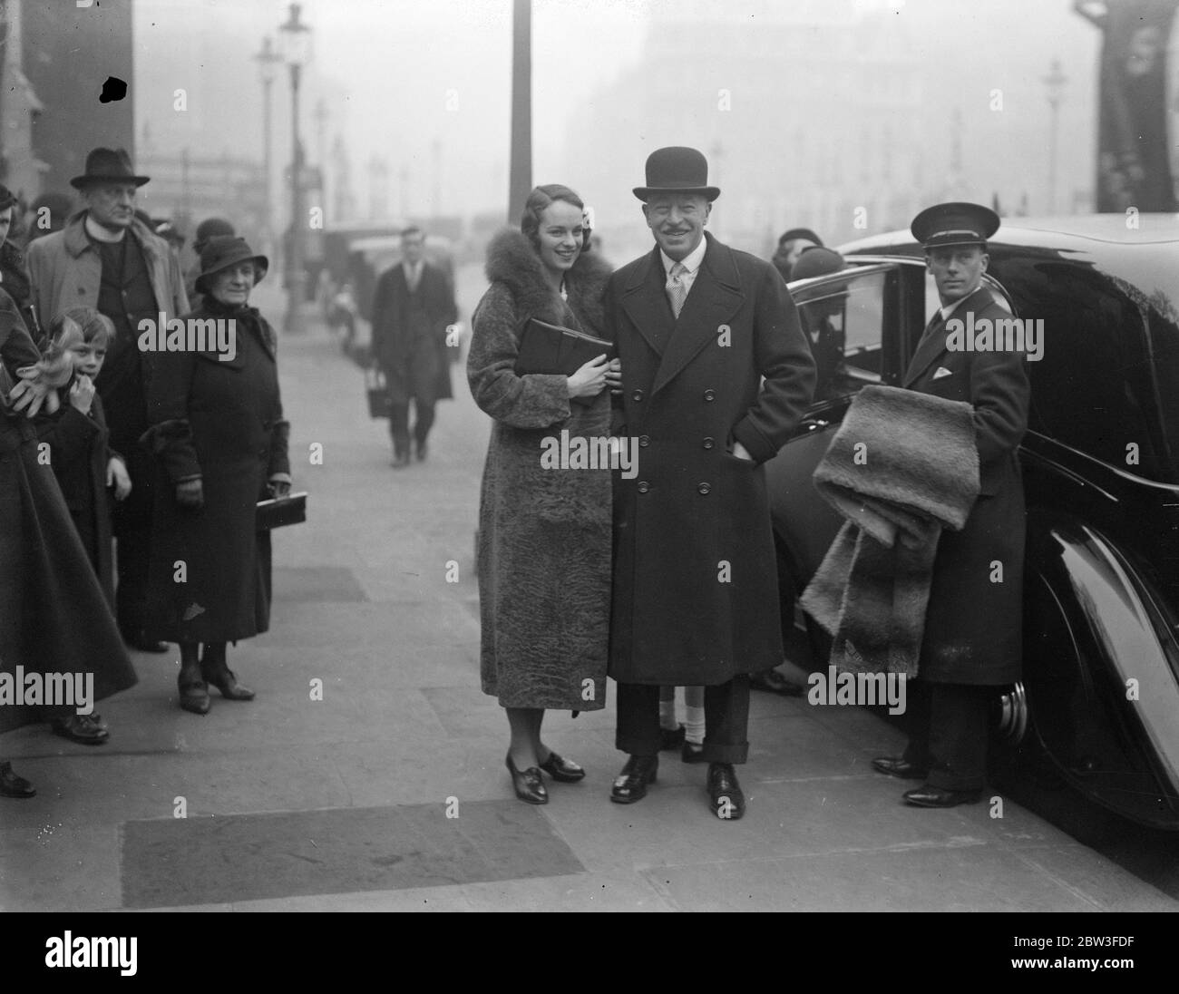 Wedding of Miss Angela Dudley Ward and Captain Robert Laycock . Photo ...