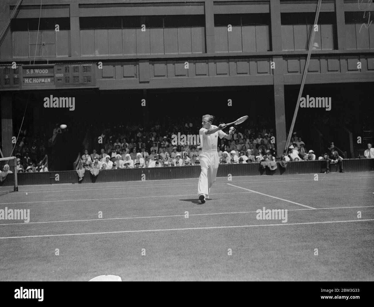 Sidney wood tennis hi-res stock photography and images - Alamy