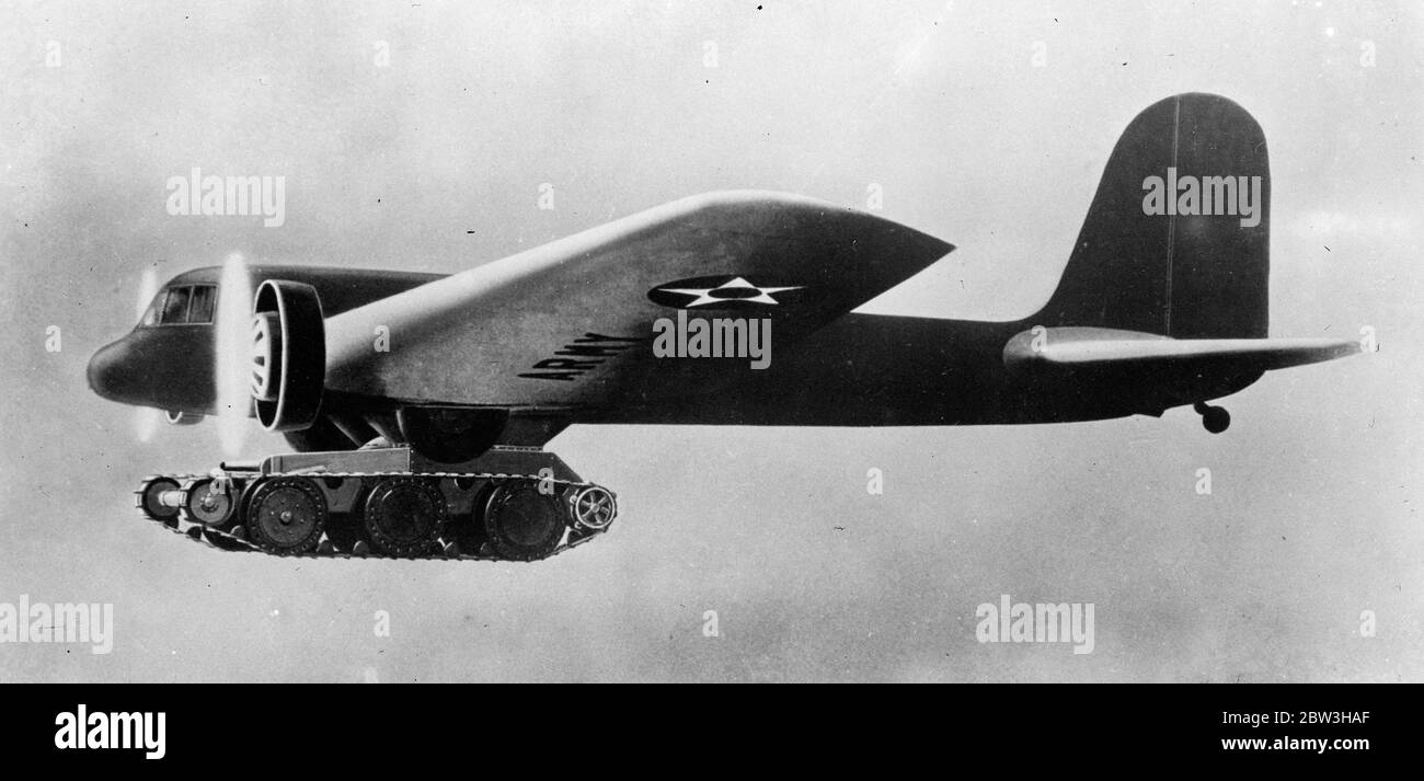 America ' s flying tanks latest war weapon . Carried beneath the ...