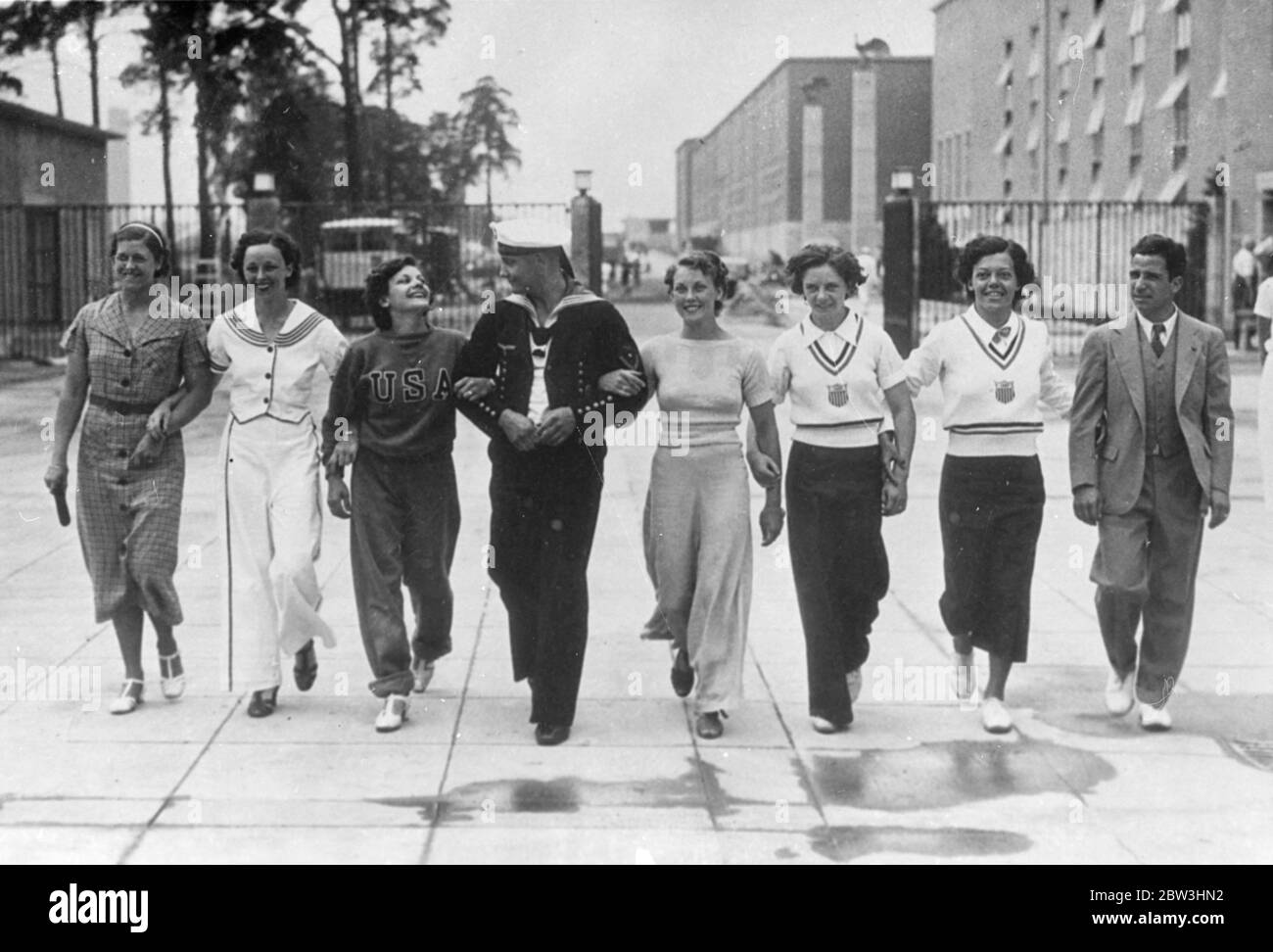 1936 germany olympic crew hi-res stock photography and images - Alamy