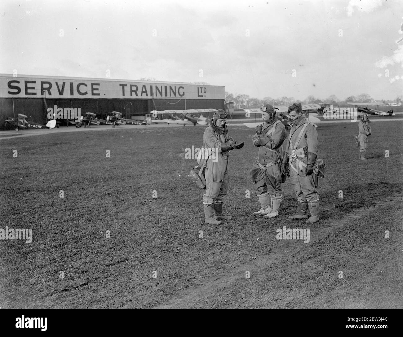 A general view of Britains air university Air service training Ltd in ...