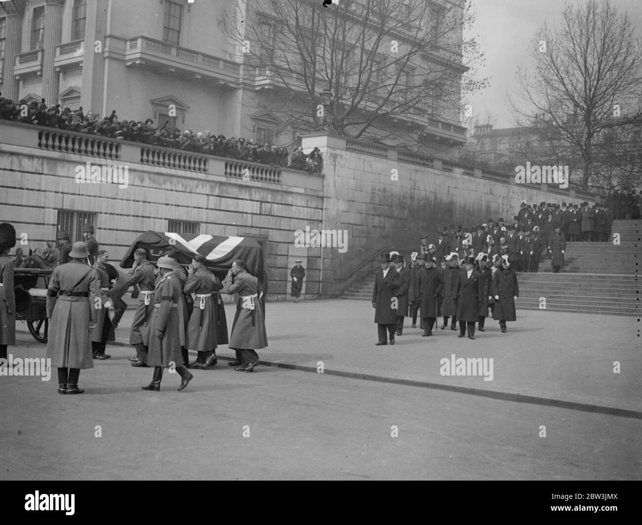 Funeral procession of the German Ambassador . Mr Anthony Eden , Sir ...