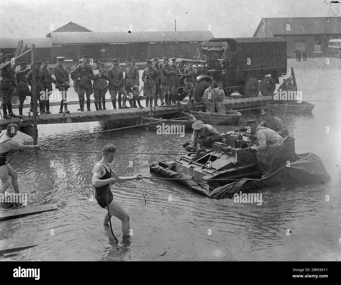 Transporting army vehicle on Black and White Stock Photos & Images - Alamy