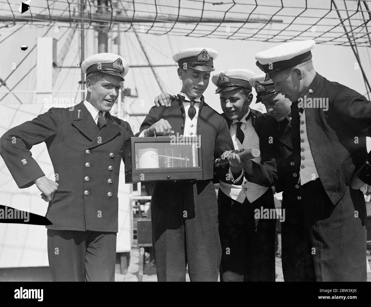 Prize Day on the HMS Worcester , the training ship of the Thames ...